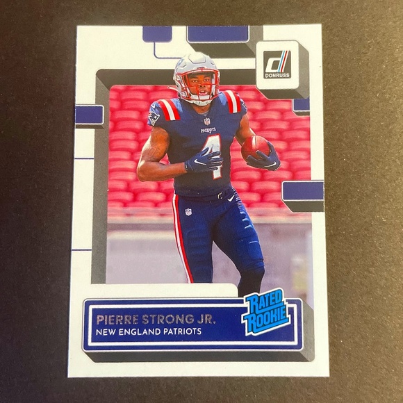 Panini | Toys | Pierre Strong Jr New England Patriots Running Back 222 ...